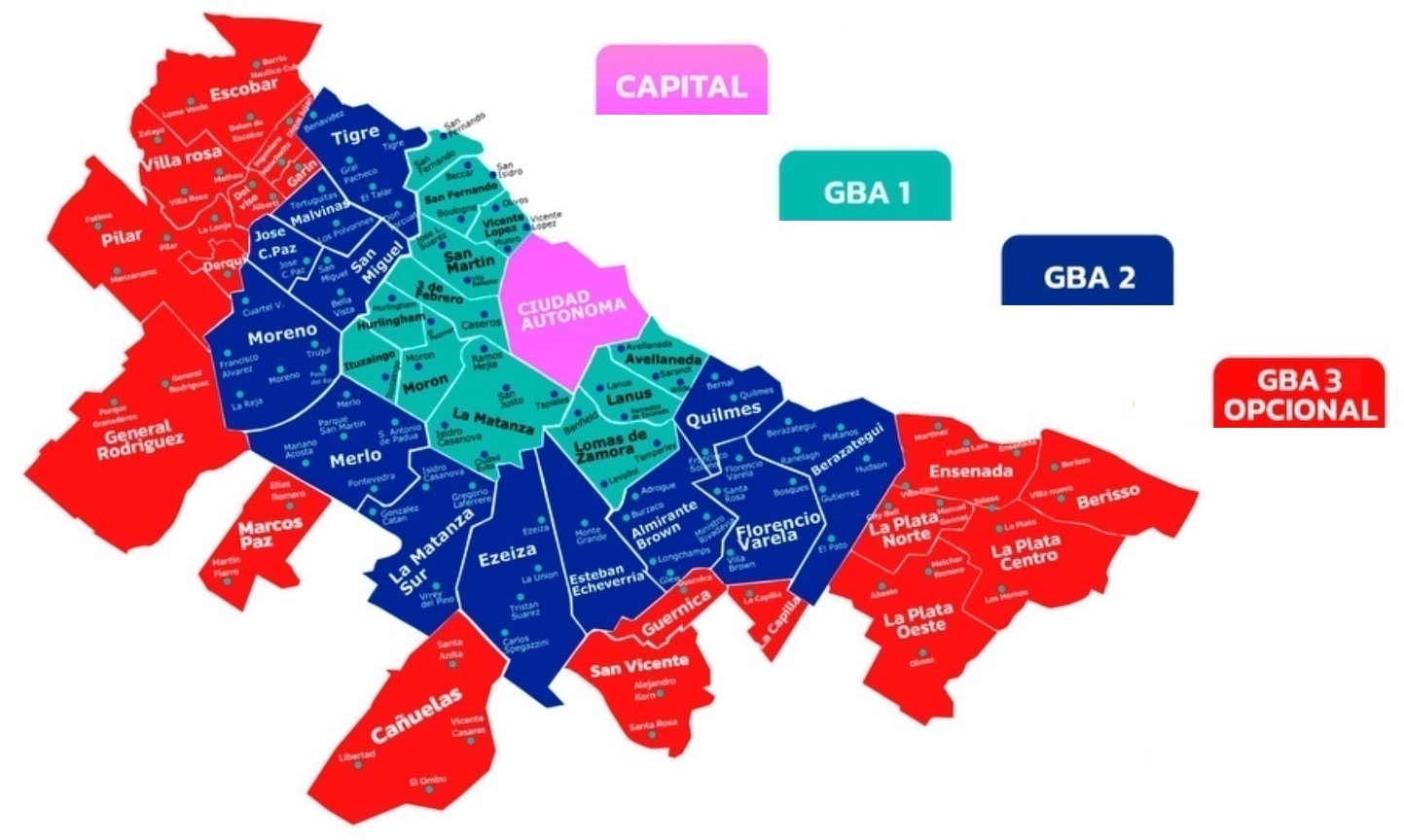 Zona de Envíos FLEX